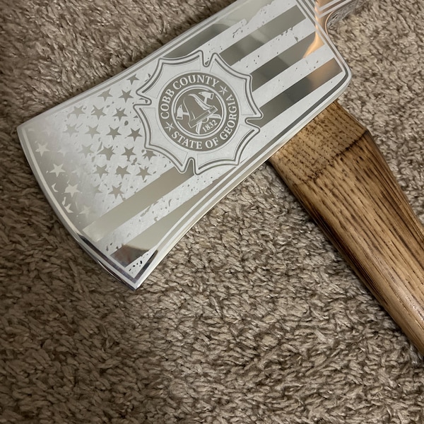 Fire Axe - Polished Aluminum Parade - Etsy