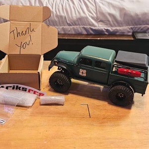 SCX24 Power Wagon High Clearance Front Bumper - Etsy