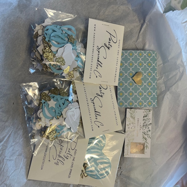 Airplane Gender Reveal Party Table Scatter Confetti Aviation Themed 200 ...