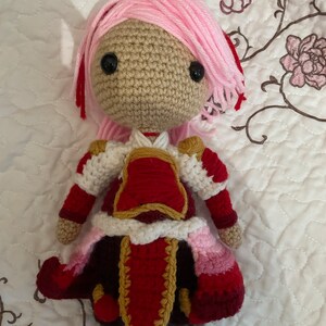 Cafe Enchante Ignis Carbunculus Custom Crochet Handmade Otome Plushie ...