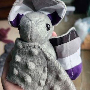 Aroace Batling Stuffed Plush Bat, Made to Order, Doll, Plushie, Softie ...