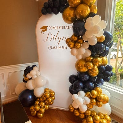 Baptism Wall Decal for Balloon Arch, Balloon Arch Decoration ...