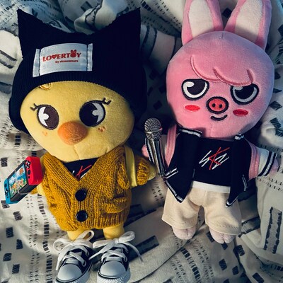 Pilot Skzoo Clothes, Cute Skzoo, Pilot Skzoo Outfits, Stray Kids Doll ...