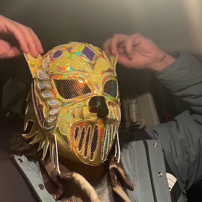 UNIVERSO 2000 Mask Wrestling Mask Luchador Costume Wrestler - Etsy