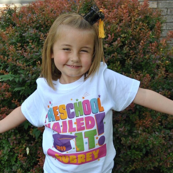 Preschool Graduation Shirt - Preschool Graduate Shirt - Preschool ...