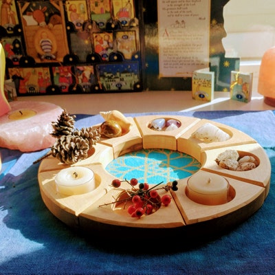 Elemental Altar Cloth Air Earth Fire or Water - Etsy