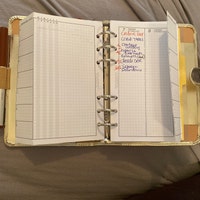 LMI Yearly Chart Filofax Inserts Refills Printable Binder Planner - Etsy