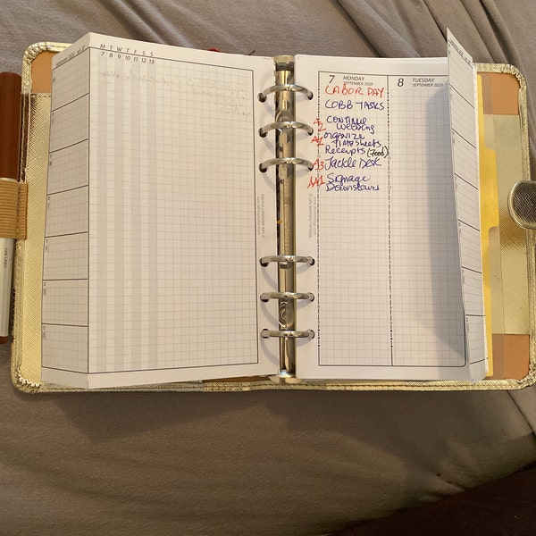 MIX & MATCH Life Mapping Components / Charts and More Filofax Inserts ...