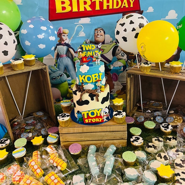 Toy Story Acrylic Cake Topper Toy Story Cake Topper Toy Story ...