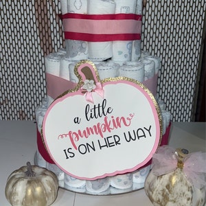 Little Snowflake Diaper Cake Signs-little Snowflake is on - Etsy