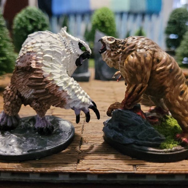 Faewild Stag || Dnd Dungeons and Dragons Minis Miniatures Ttrpg ...