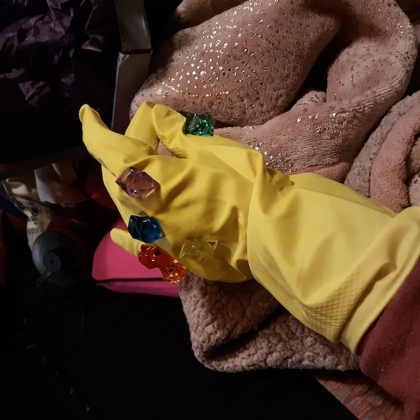 Infinity Stones Gems Gauntlet Replica Cosplay Supply Avengers Infinity ...