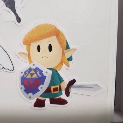 Legend of Zelda Link Vinyl Sticker - Etsy