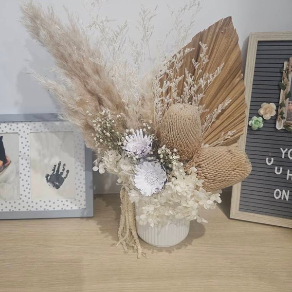 Dried Australian Native Flower Arrangement Bouquet Bunch Banksia ...