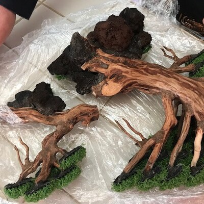 Realistic 3D Background for Aquarium. Suitable for Reptile Tank ...