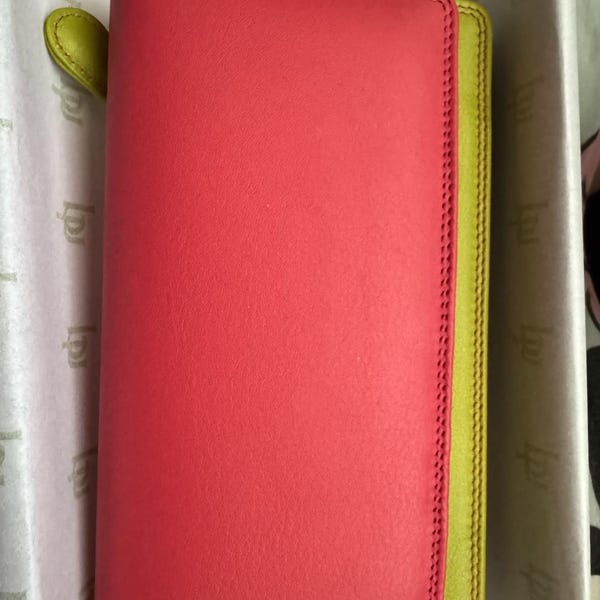 Purse for Women Multi Colour Wallet Bifold Wallet Colourful Rainbow ...