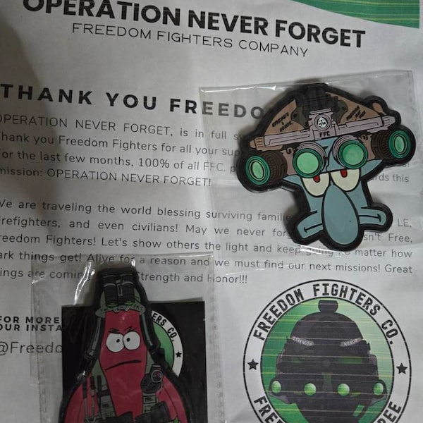 Freedom Fighters Tactical Spider One PVC Patch - Etsy