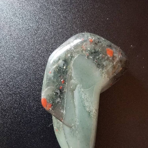 Cherry Orchard Jasper Bloodstone Crystal - Tumbled Stone Polished Stone ...