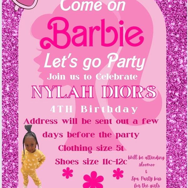 Evil Eye Birthday Invitation Blue and Gold Theme Customizable Digital ...