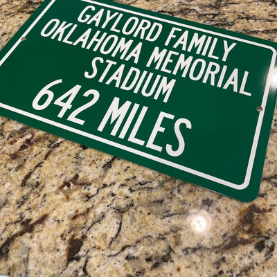 Personalized University/college Highway Distance Sign - Etsy