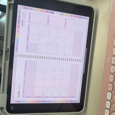 Goodnotes Template, Monthly Habit Tracker, Daily Habit Planner, iPad ...