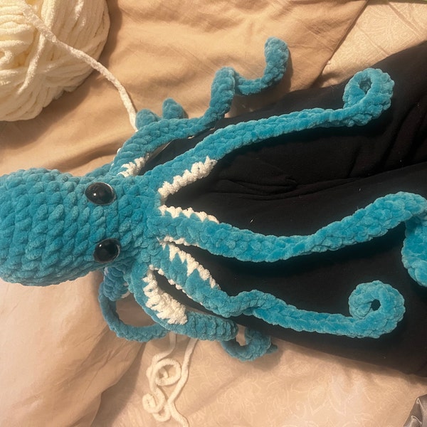 Octo Mama and Baby Crochet Pattern Pdf Amigurumi Octopus Under the Sea ...