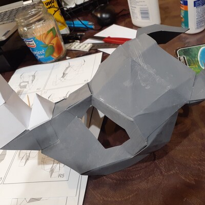 Wall Decor Cristiano Ronaldo Papercraft Head, CR7 Papercraft ...