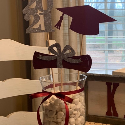 2024 Graduation Decorations, Graduation Centerpiece Sticks, Class of ...
