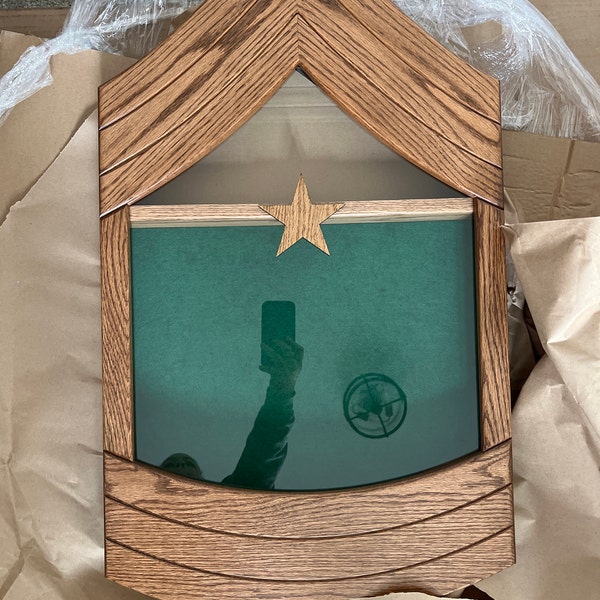 Laser Top Shadow Box - 3x5 Flag - Etsy