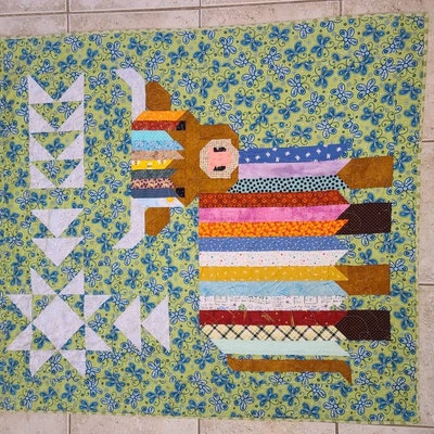 QUILT PATTERN Cat Scratch Quilt Pattern by Art East Quilting - Etsy