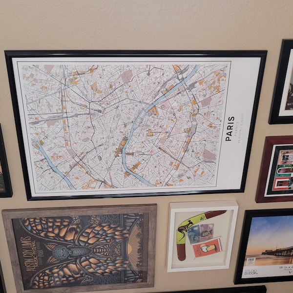 Custom Map Print, Street Names Custom Print, Custom Street Map, Custom ...