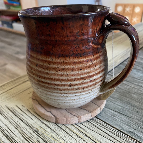 Handmade Stoneware Coffee Mug Ceramic Mug Clay Cup - Etsy
