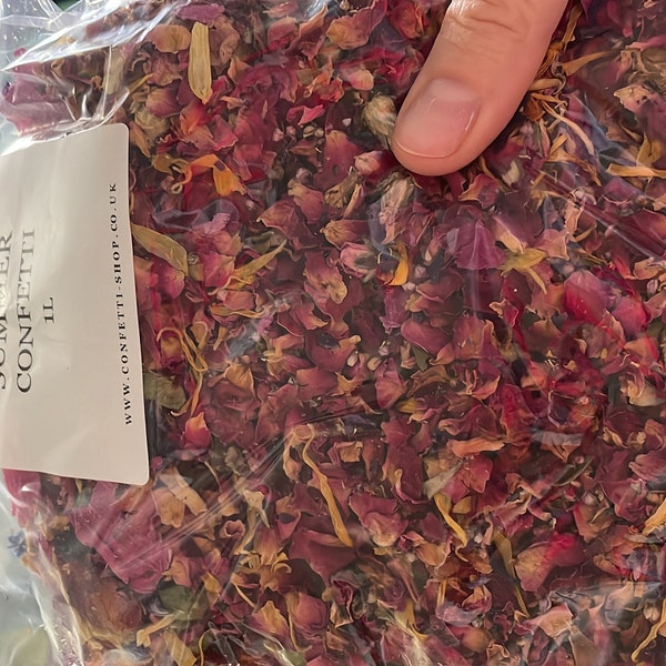 Natural Wedding Confetti Biodegradable Confetti Pouches 100% Natural ...