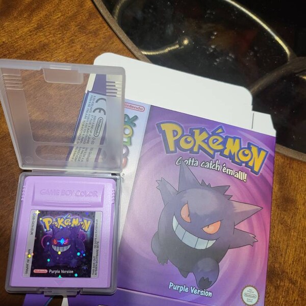 Gameboy Color Original Style Custom Rear Sticker / Label Full ...