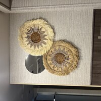 Natural Scallop Rattan Window Pelmet, Window Pelmet, Rattan Valance ...