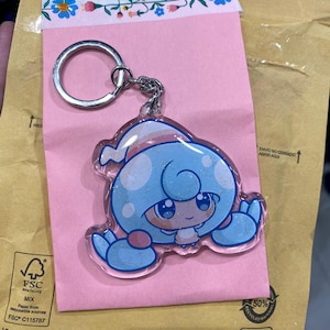 Pokemon Keychain Togepi Vulpix Gyarados Ditto Lapras Turtwig Rowlet ...