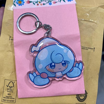 Pokemon Keychain Togepi Vulpix Gyarados Ditto Lapras Turtwig Rowlet ...