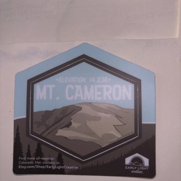 Colorado 14er: Sunshine Peak Sticker | High Quality, Vinyl, Waterproof ...