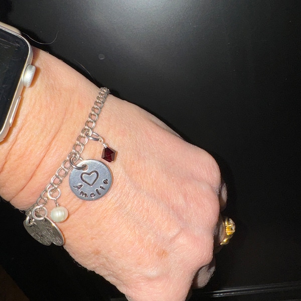 Add on A Handstamped Charm to Your Order - Etsy