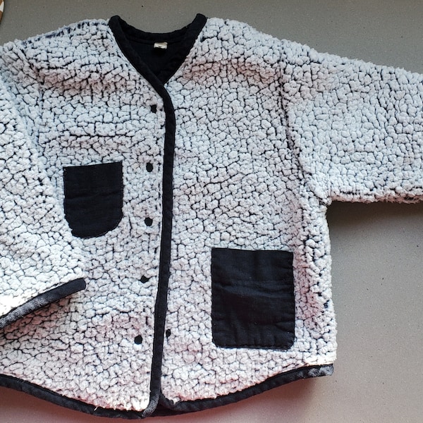Baby Teddy Jacket | Autumn Winter Kids Jacket | Fleece Jacket | PDF ...