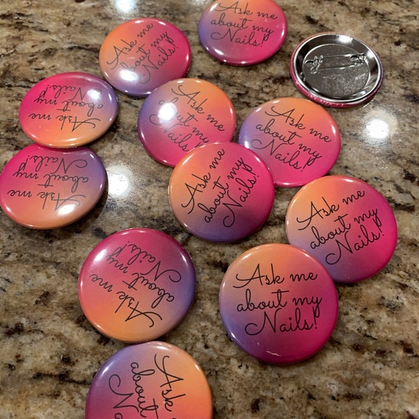 Custom Buttons 2.25" Pinback Buttons (half or One Dozen) Design Your Own Button, Personalized ...