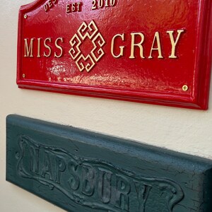 Edwardian /old Victorian Style English House Name Sign. - Etsy