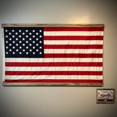 Flag Frame Large Wooden Frames american Flag Not Included - Etsy