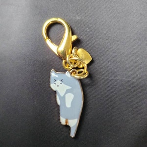 Cell Phone Charm Dust Plug Keychain Zipper Pull 3.5mm Audio Jack, Clip ...