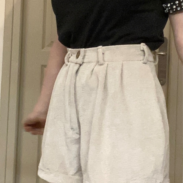 Wide Pleated Shorts (high Waisted) Digital PDF Sewing Pattern // US ...