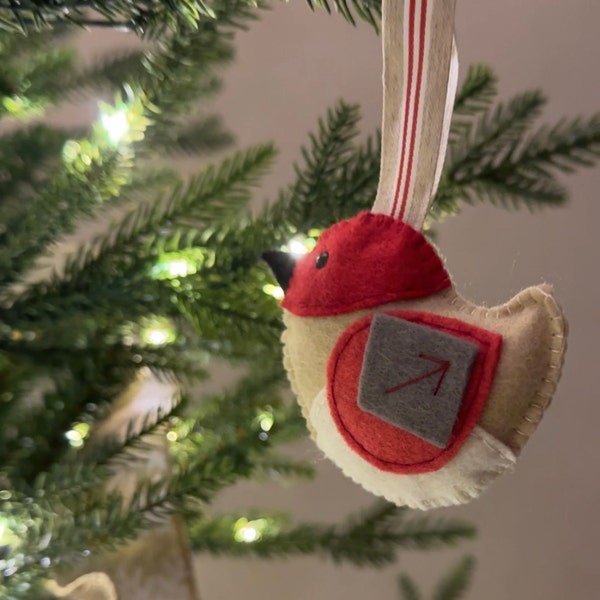 PDF Instructions for Felt British Birds Garland. Instructions for 8 ...