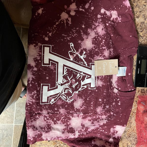 FULLY CUSTOMIZABLE Bleached Shirts for ANY Team / Bleached Atlanta ...