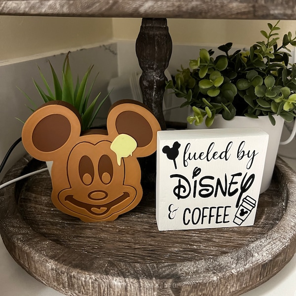 Disney Park Snacks Mickey Treat Tiered Tray Decorations - Etsy