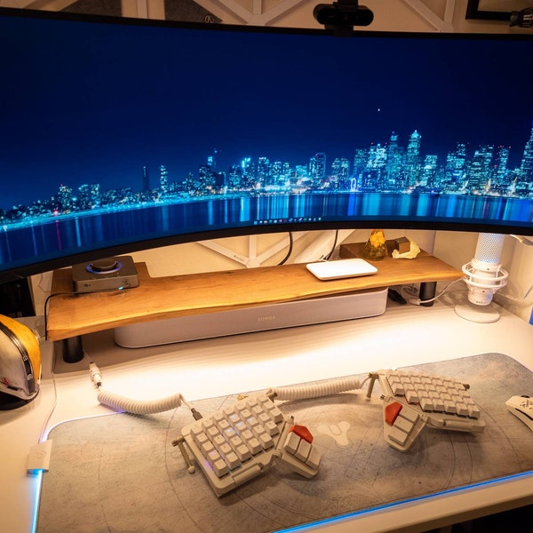 Computer Monitor Stand, Monitor Riser, Computer Stand, Custom Made ...