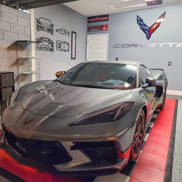 MASERATI Garage Sign 5 Feet Long Brushed Silver - Etsy